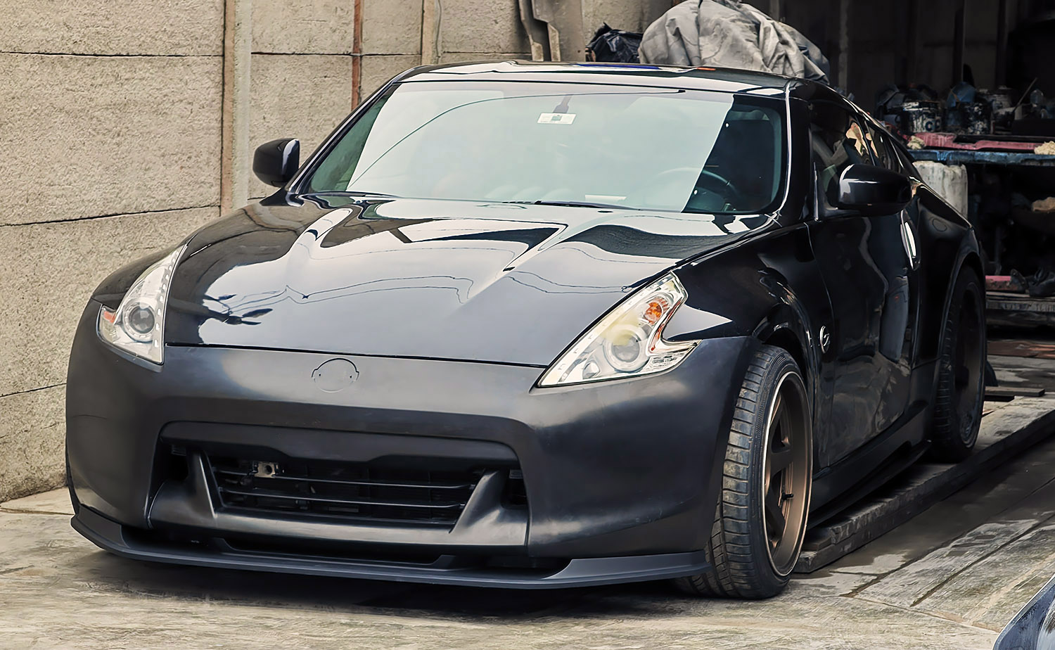 370Z - Front Lip Type 2 (for 09-12 OEM front bumper) | Twinz Design